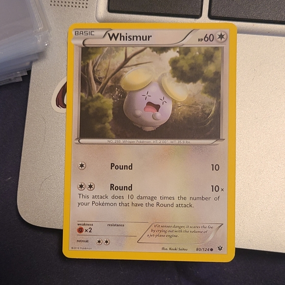 Other | Whismur Pokemon Card | Poshmark
